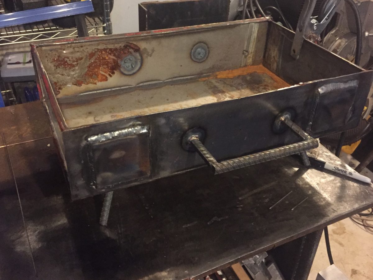 Custom Grill - Mangal - Hibachi - Fairfax Forge - Welding, fabrication ...