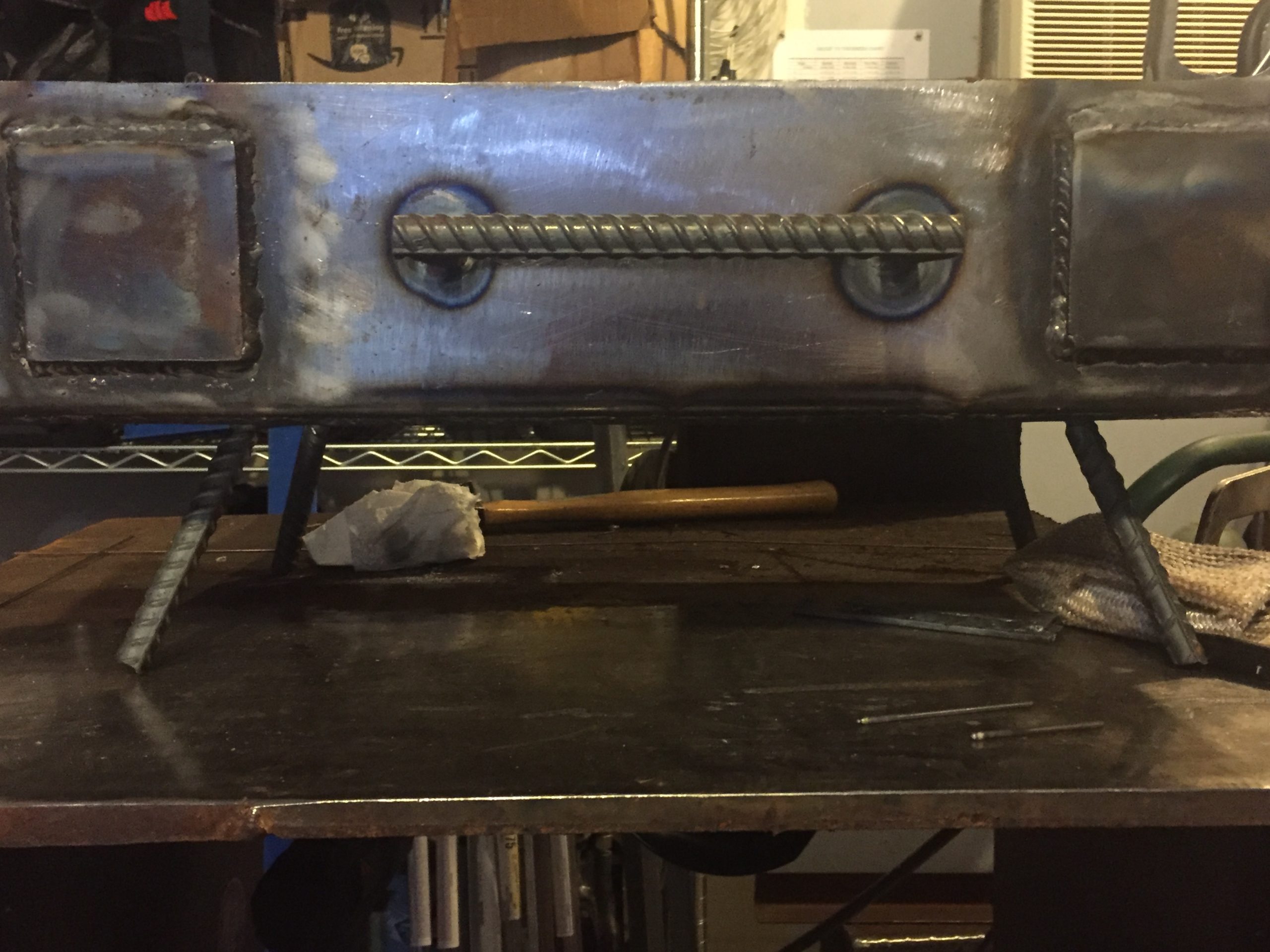 Custom Grill - Mangal - Hibachi - Fairfax Forge - Welding, fabrication ...